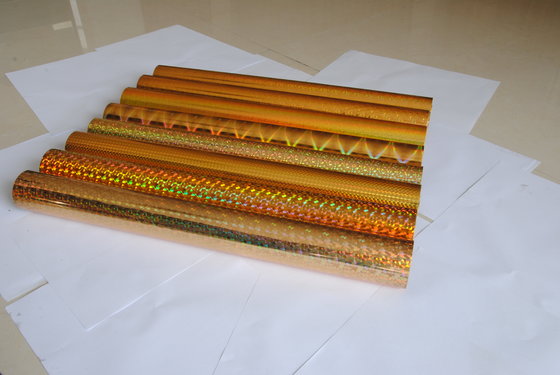 China Gold Paper Foil Hot Stamping Printing For Paper Box / Greeting Card supplier